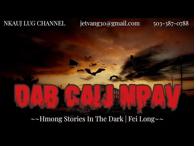SCARY STORIES: Dab Caij Npav ~ Fei Long/Hmong Story In The Dark | Me ...